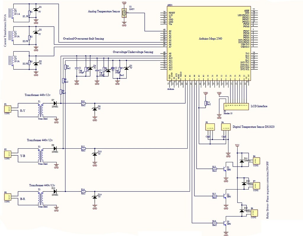 Arduino Based Project For Induction Motor Protection General Guidance