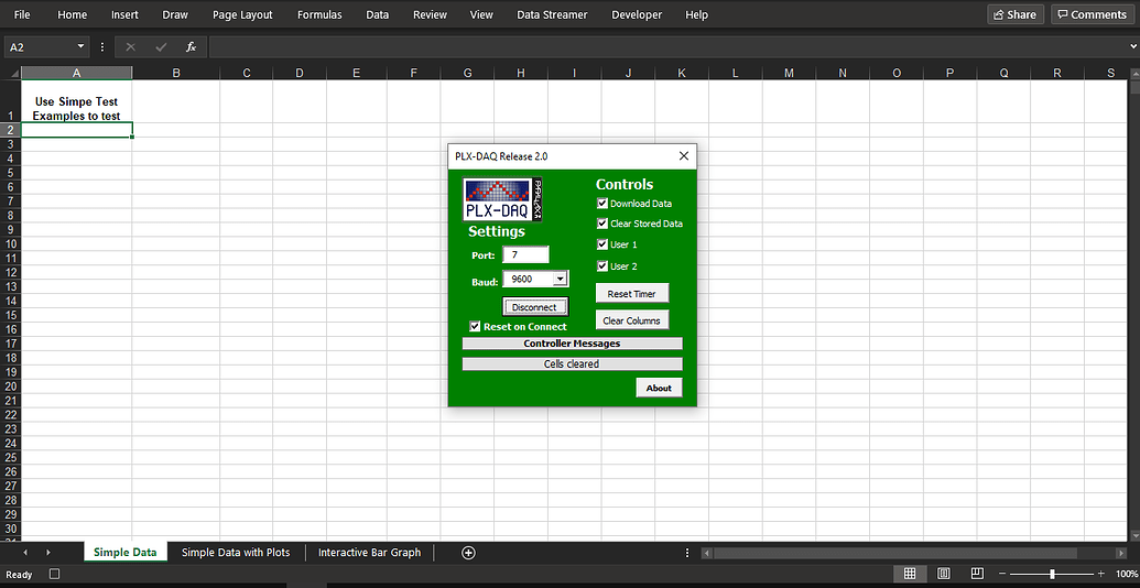 Can't get Arduino Nano 33 BLE Sense's data on Excel Data Streamer - Interfacing w/ Software on ...
