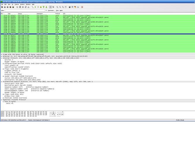 arduino web server client.println wireshark view of the ethernet question - Networking ...
