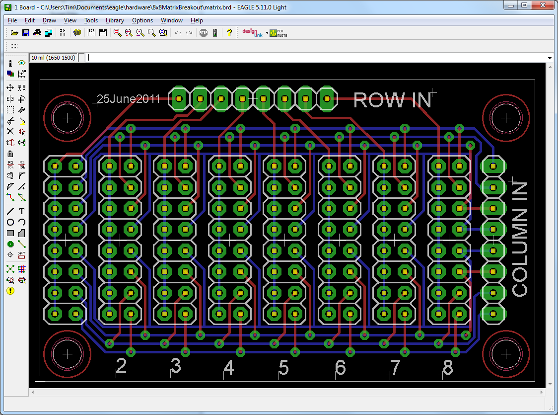 De-interleaving multiplex array rows and columns - LEDs and ...
