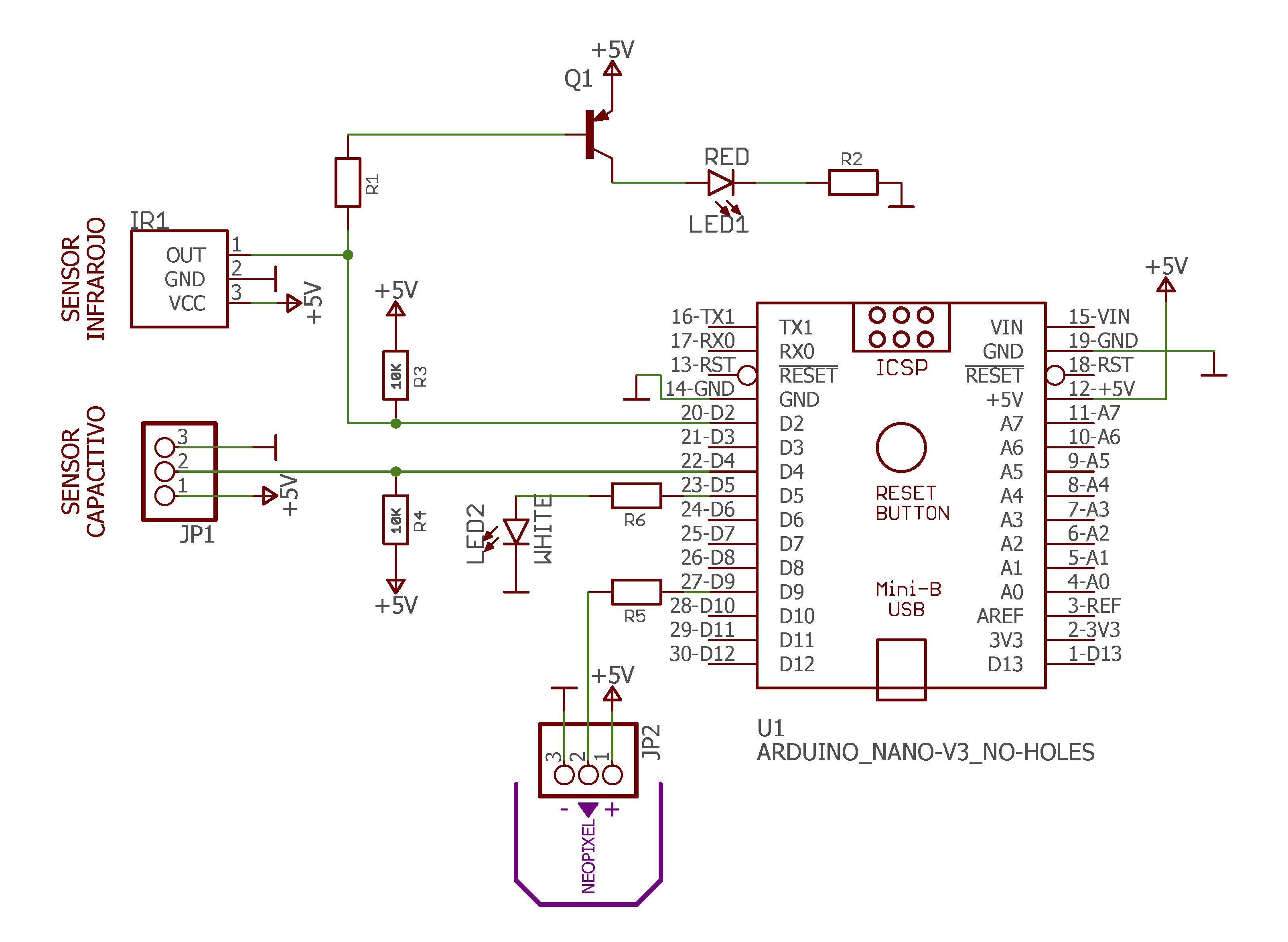 Usar un sensor infrarrojo y touch capacitivo al mismo tiempo - Software ...