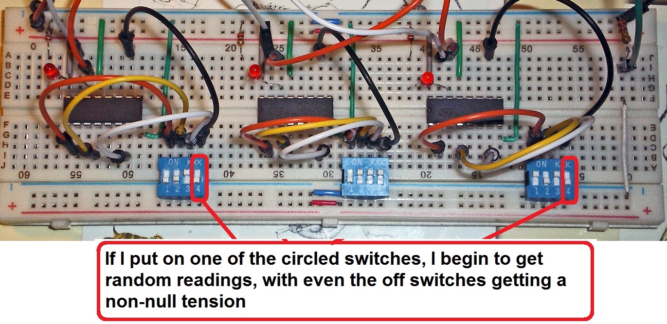 Reading the state of DIP-switches via 4017. Something escapes me... - General Guidance - Arduino ...