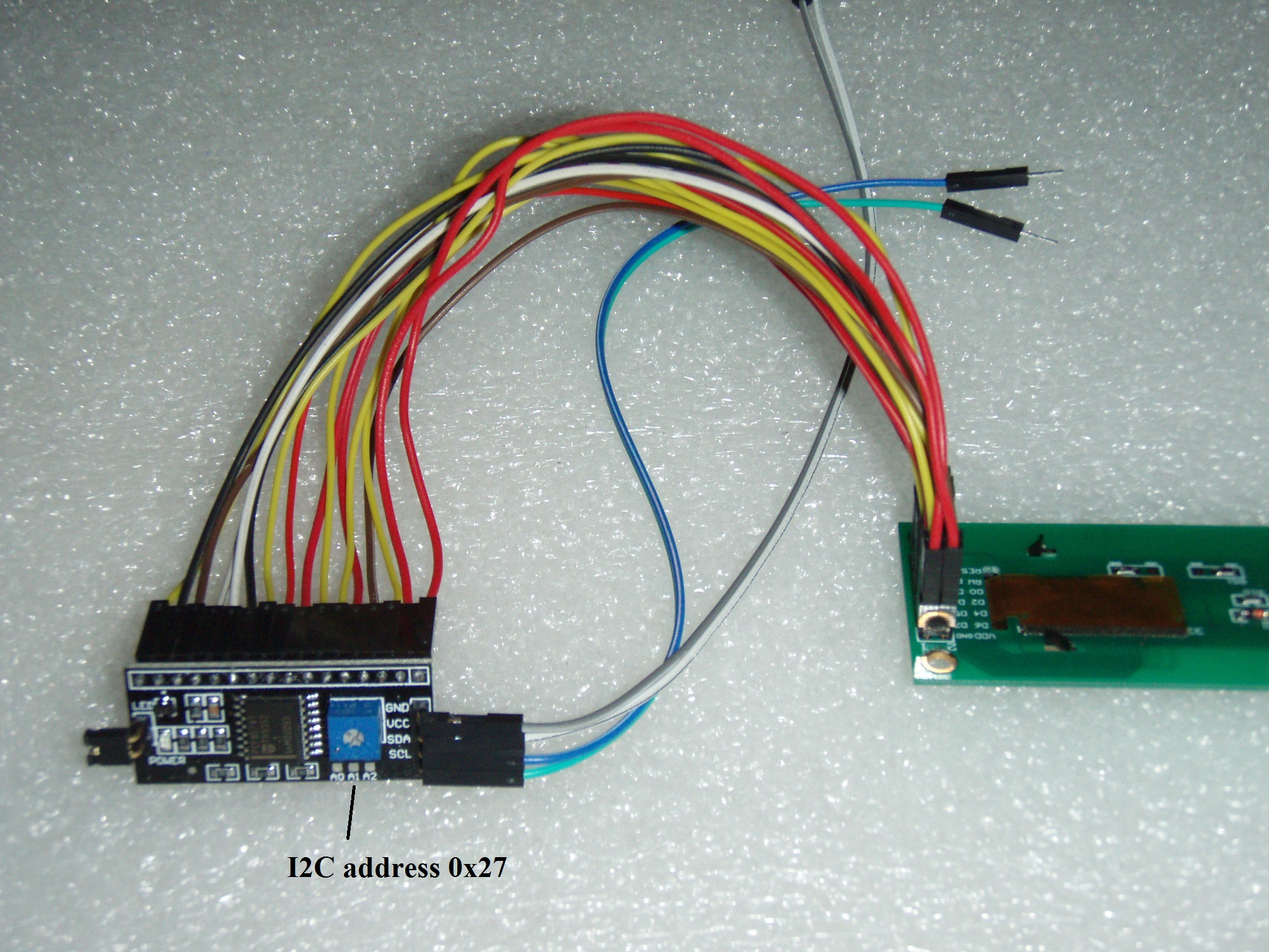 [SOLVED] Getting started with OLED 2002 on I2C - Displays - Arduino Forum