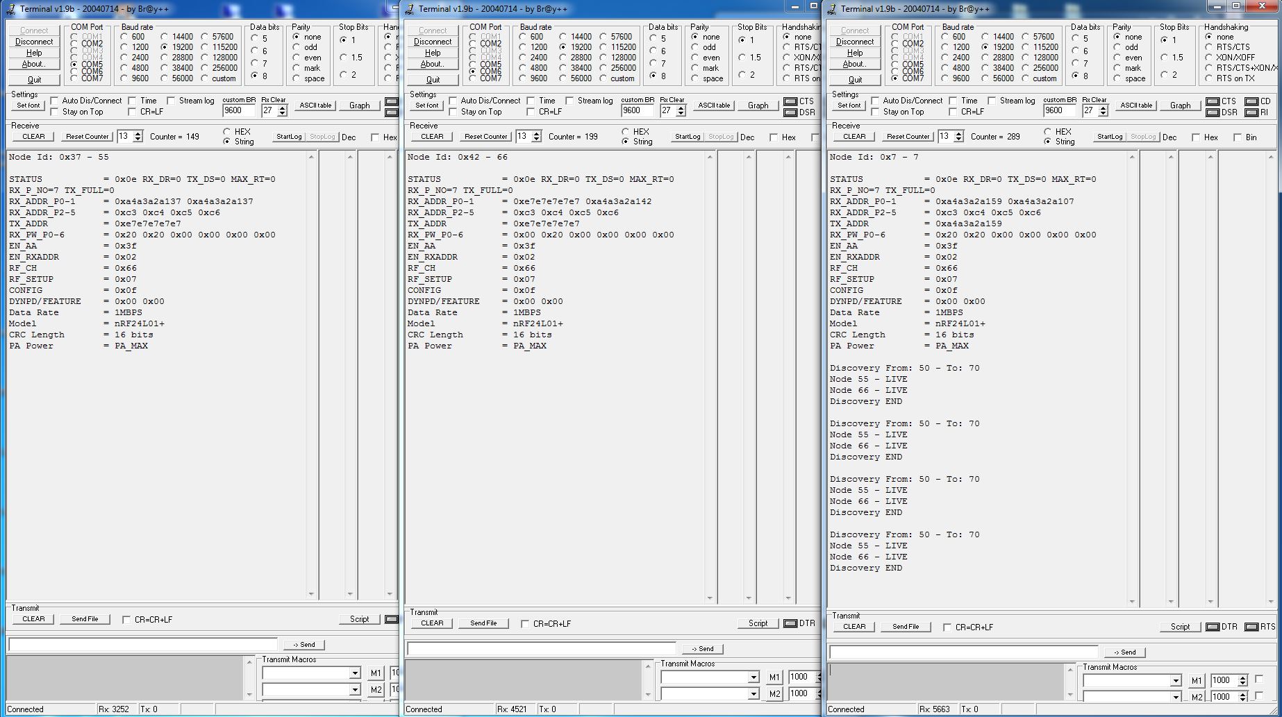 nRF24L01 - Network problem. - Networking, Protocols, and Devices - Arduino Forum