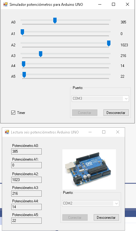 Dos potenciómetros en Arduino UNO - Software - Arduino Forum