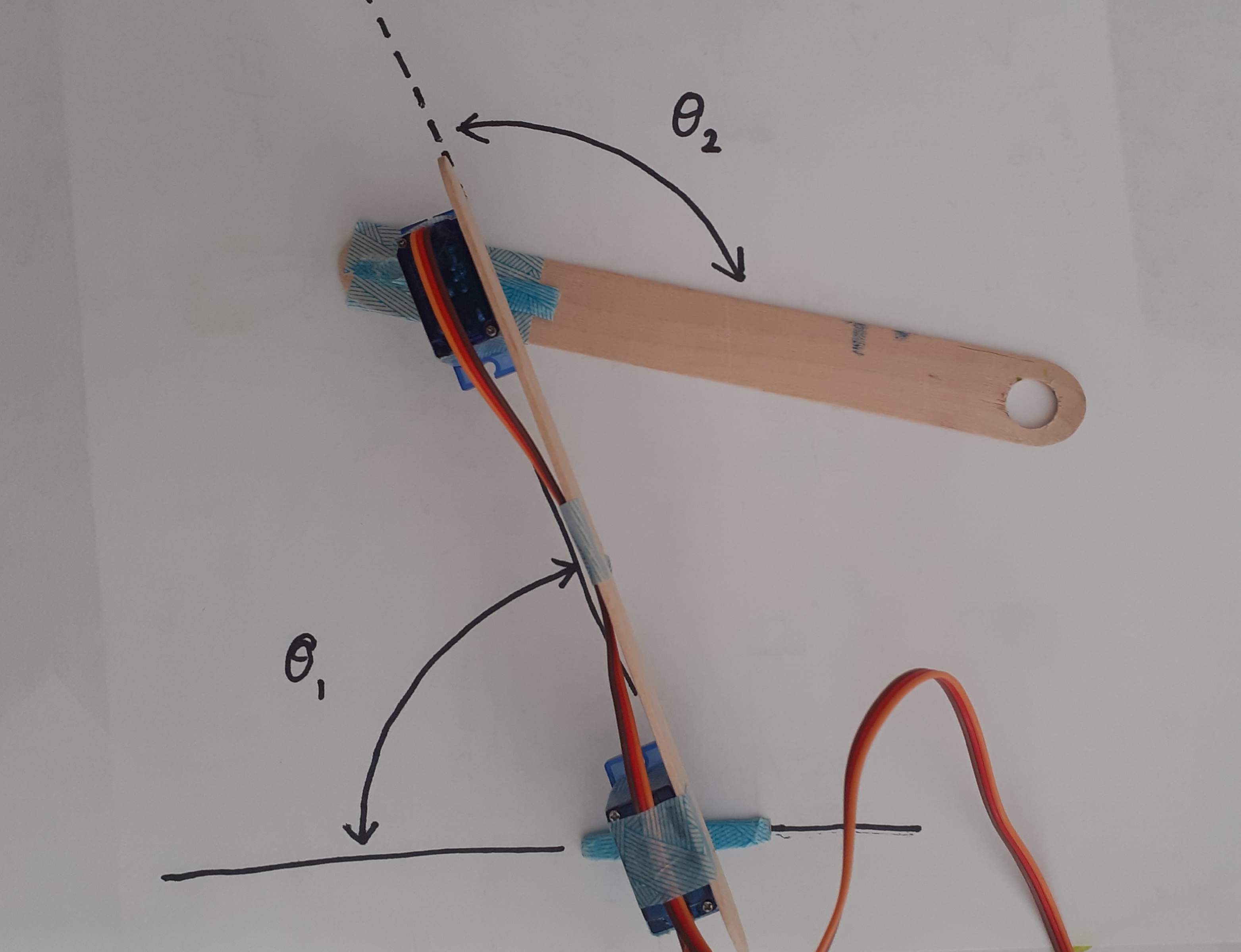 robotic arm wont draw a straight line - Robotics - Arduino Forum