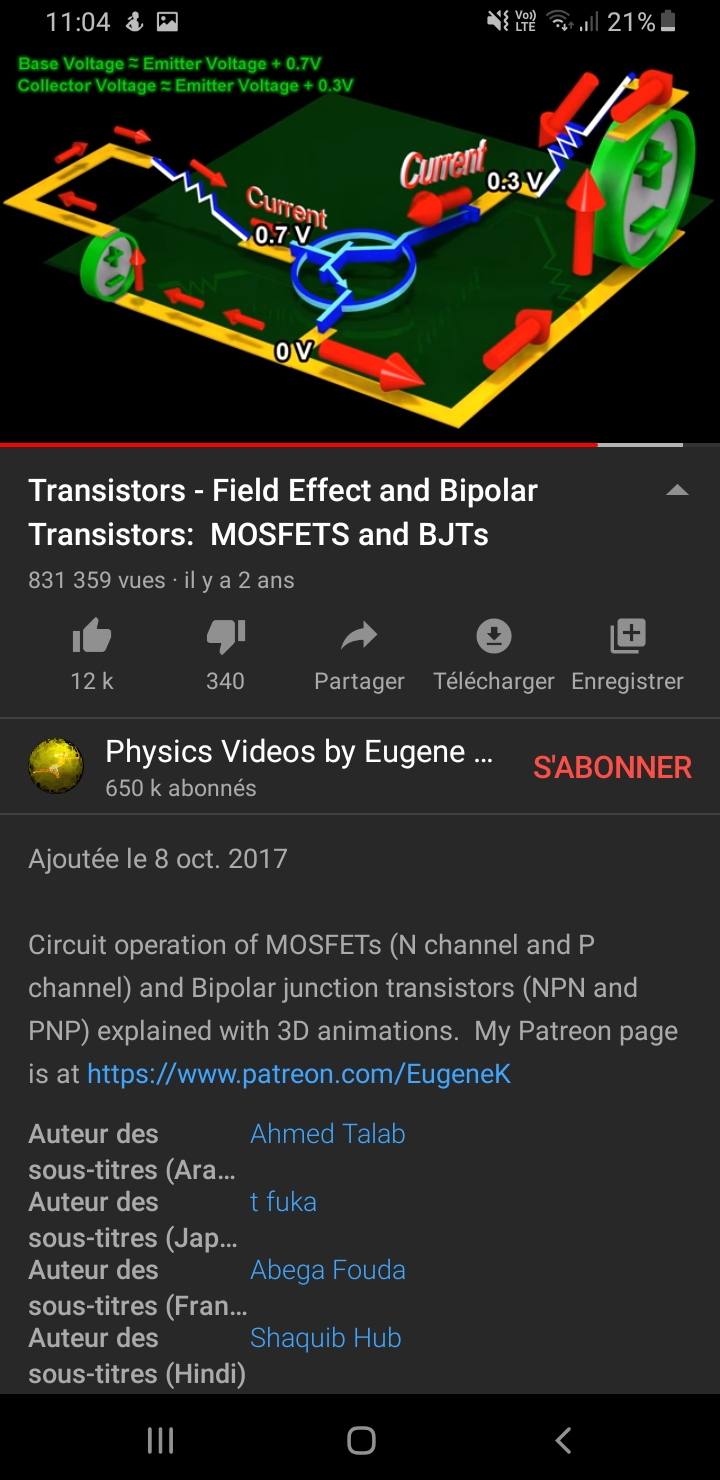 Questions transistors BJT - Français - Arduino Forum