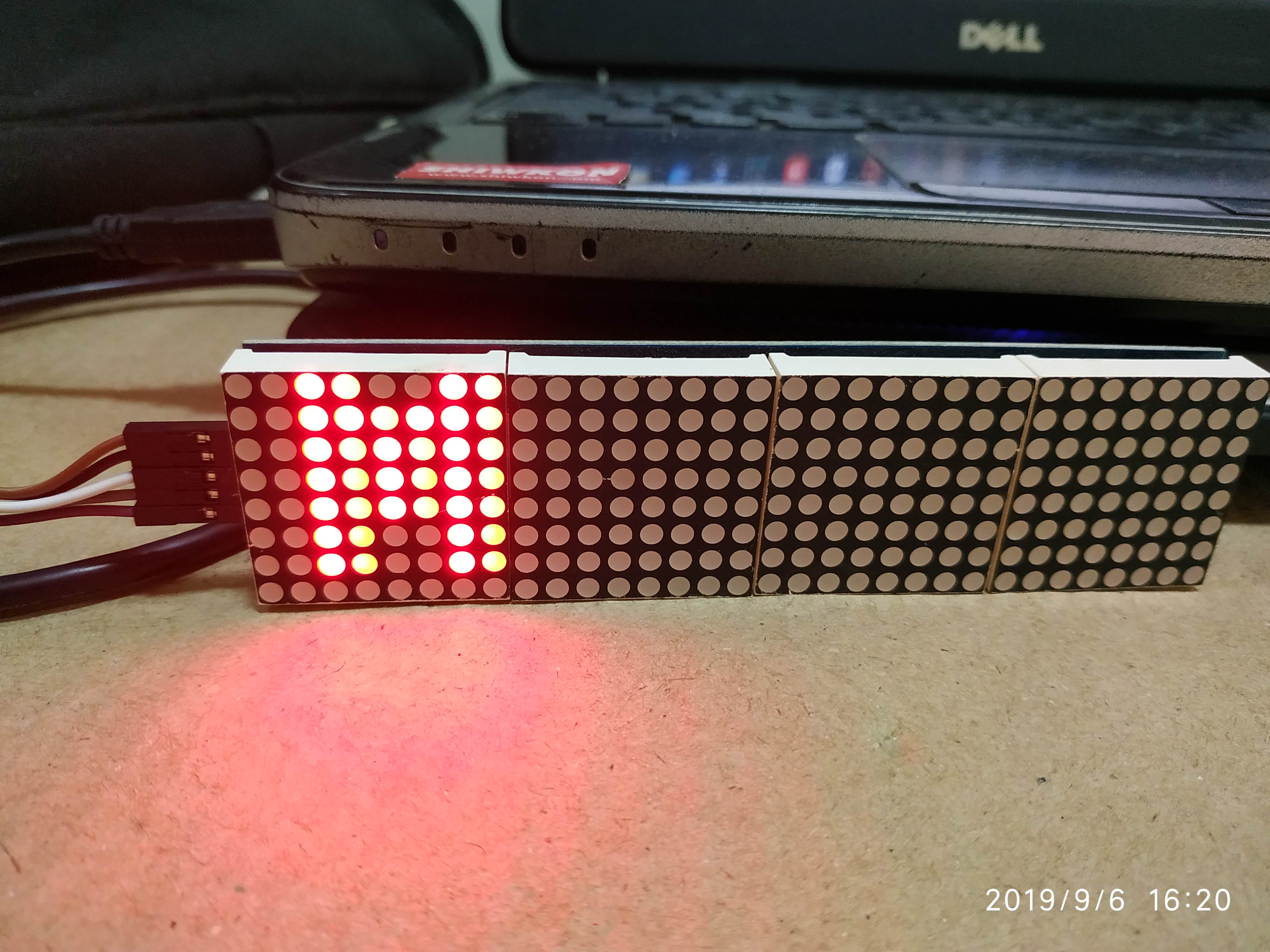 Problem In 8 Led Matrix Scrolling Display Leds And Multiplexing Arduino Forum