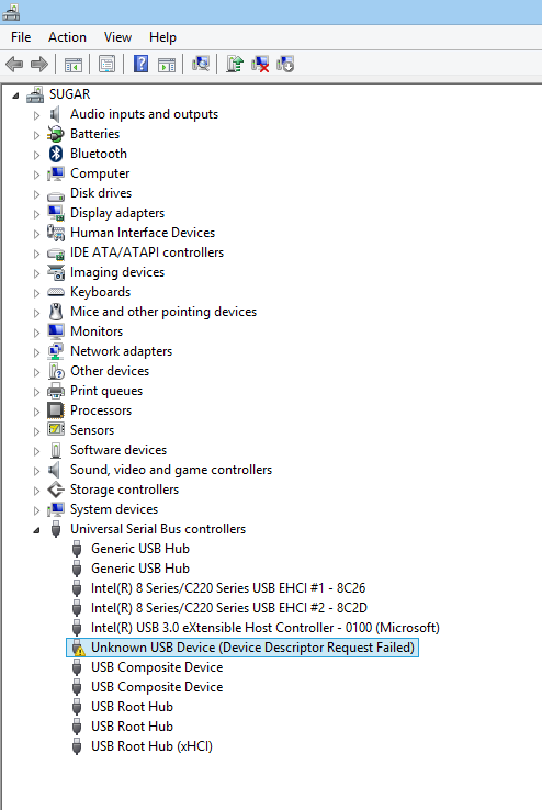 Esplora USB problem (Device Descriptor Request Faild) - Esplora ... Esplora USB problem (Device Descriptor Request Faild) - Esplora ...