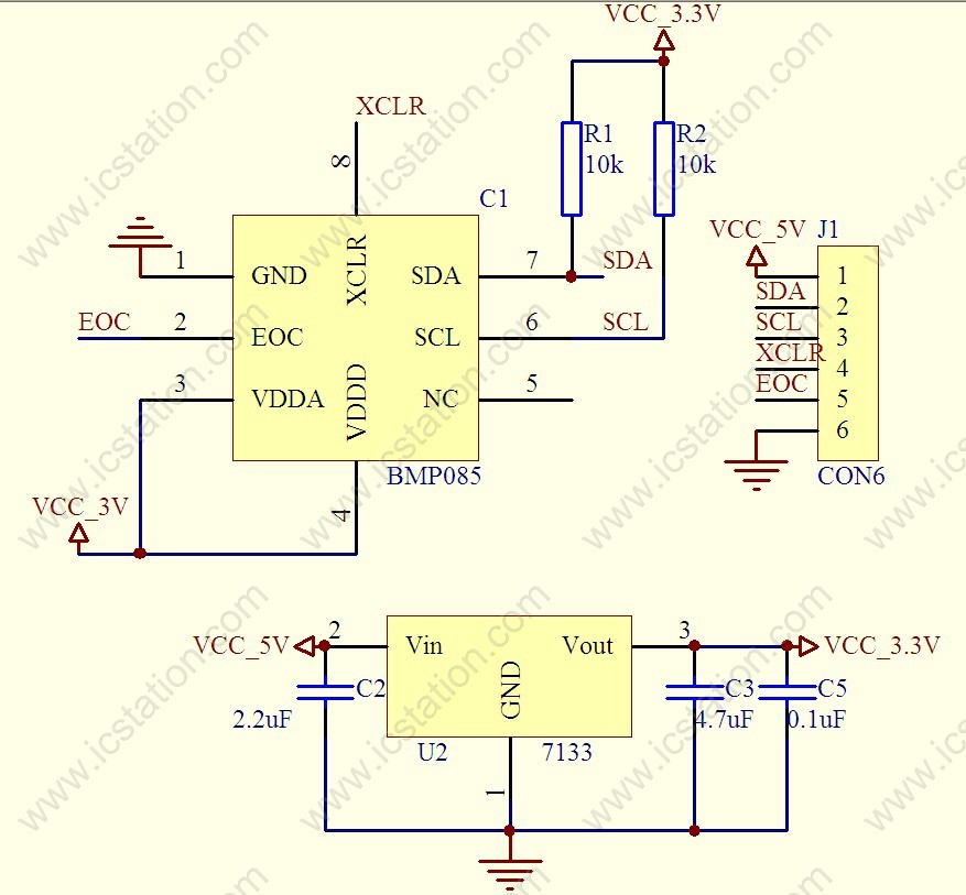 Configuring I2C: for two devices BH1750 and BMP085 at Arduino Nano V3 ...