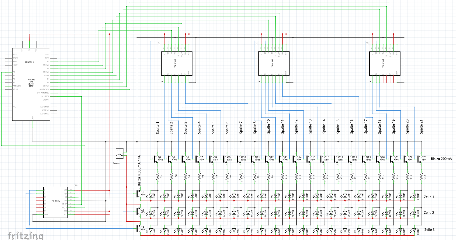 LED Matrix Bauteile - Deutsch - Arduino Forum