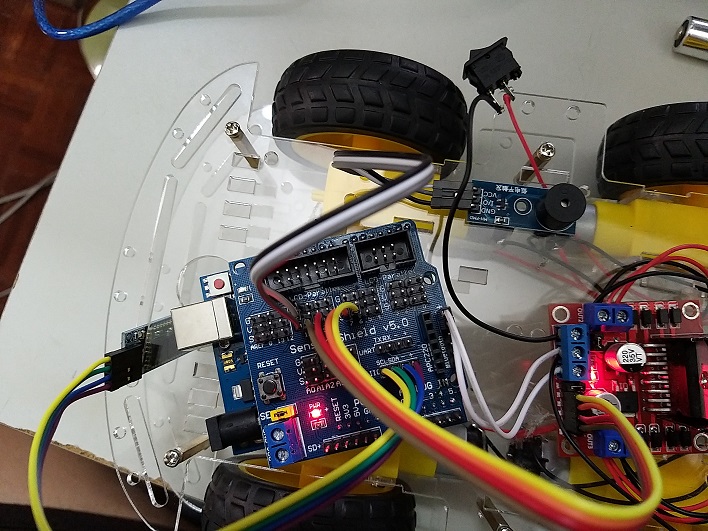 My 4WD Programmable Car is not responding to inputs without USB ...