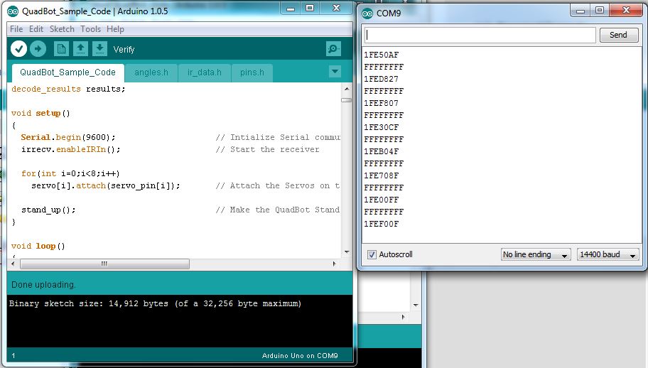 QUADBOT - Project Guidance - Arduino Forum