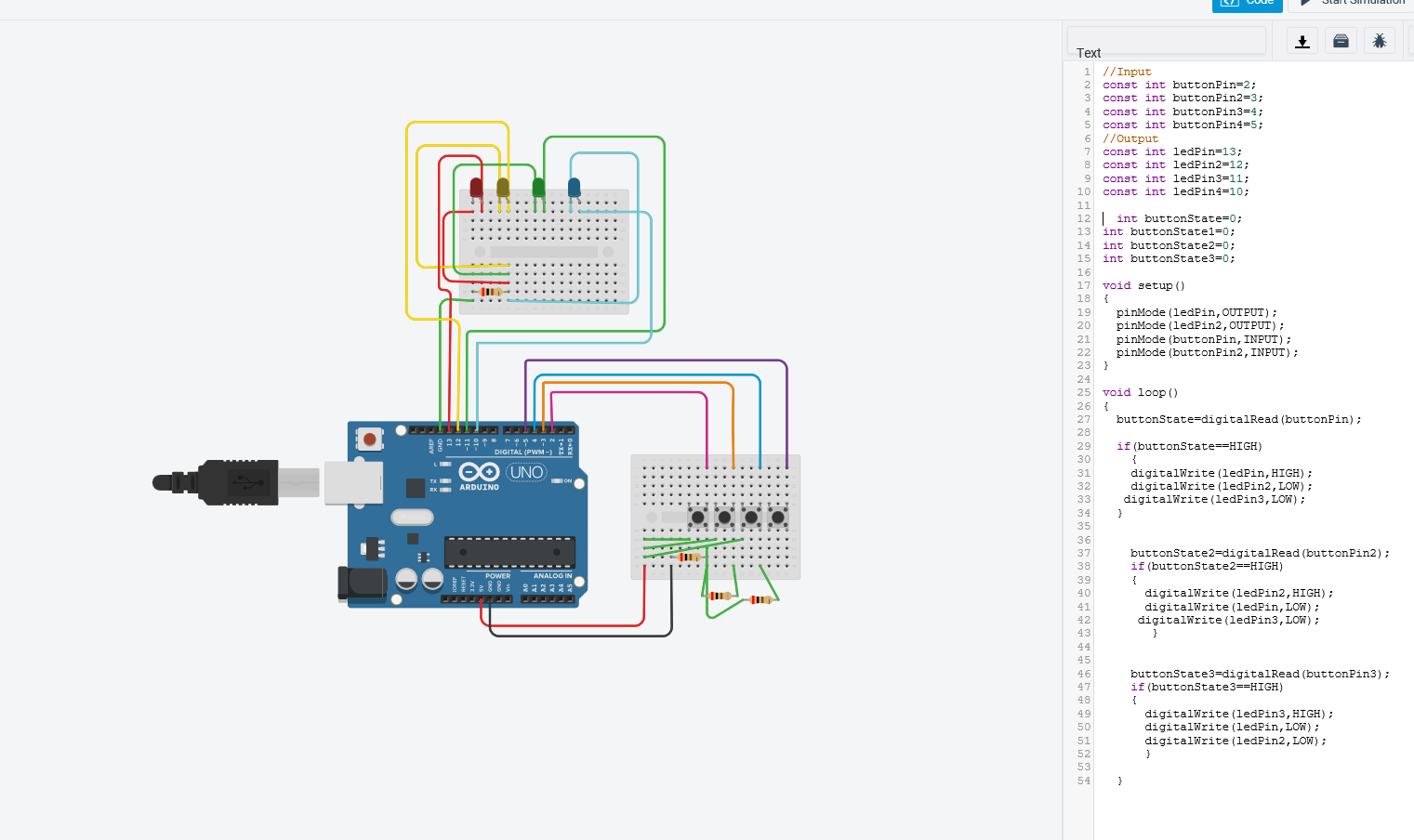 HELP please on simple 4 button SWITCH selector - Programming - Arduino ...