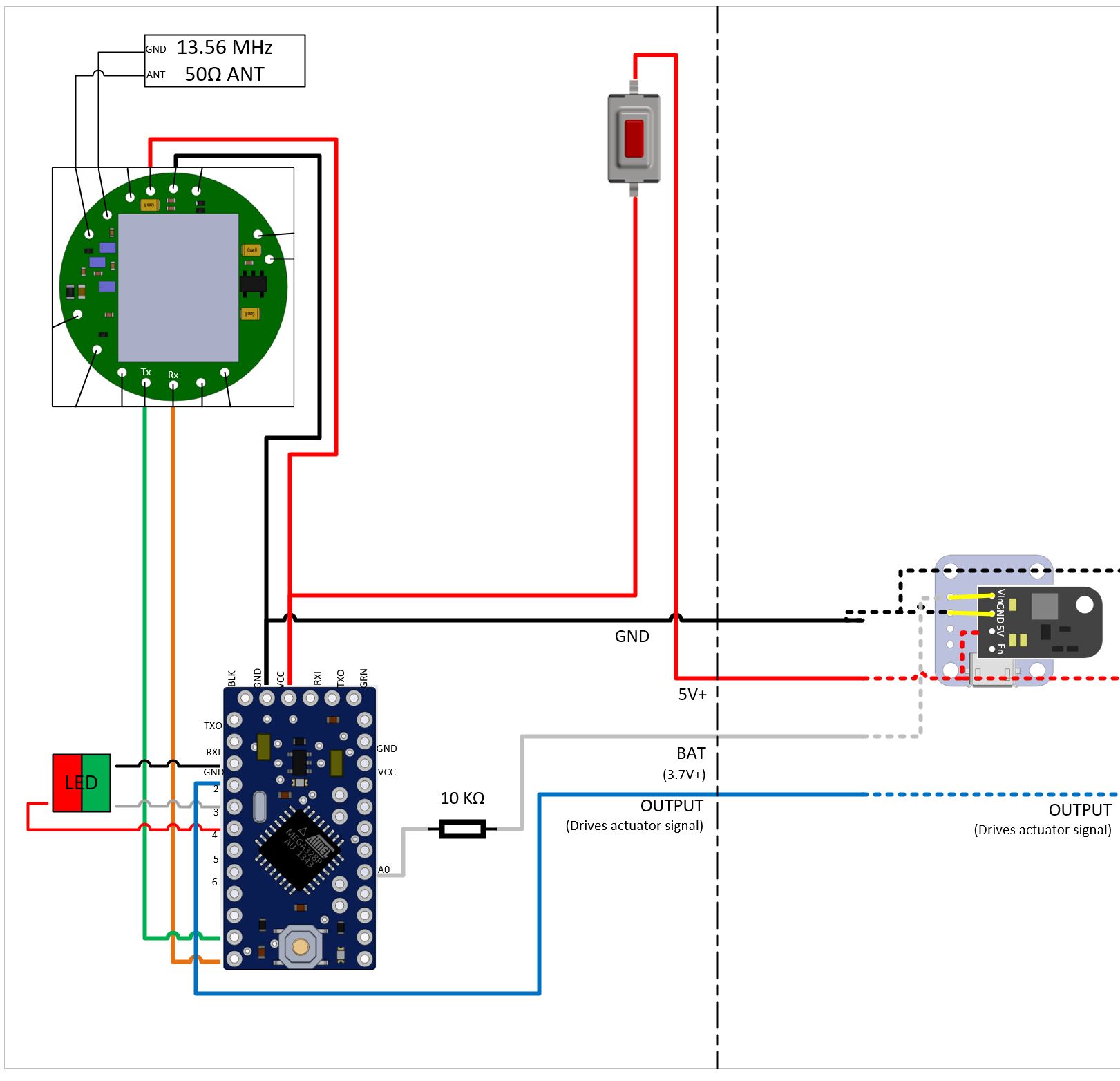 Correct output doesn't go HIGH when using Arduino to test/detect ...