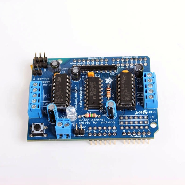 Uno R3, Adafruit motor shield R2 power capabilities - Motors, Mechanics ...