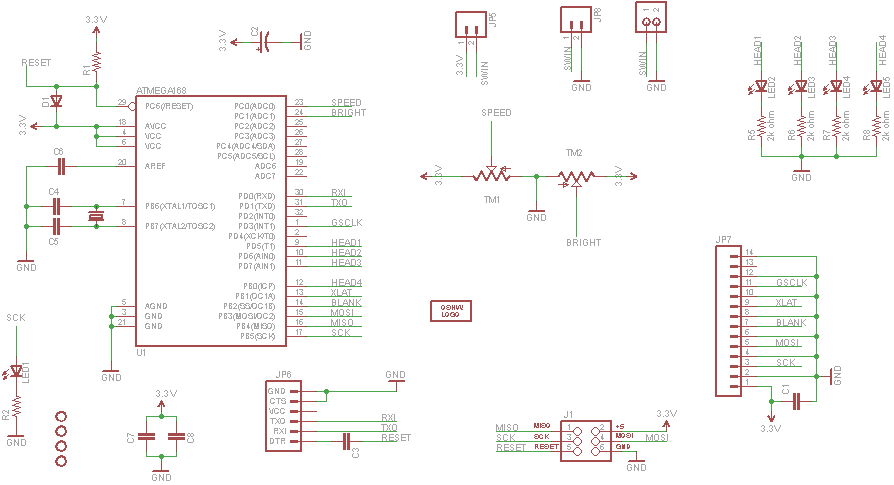 Looking For Feedback On Arduino Based Tlc5940 Led Driver Board Hardware Development Arduino 