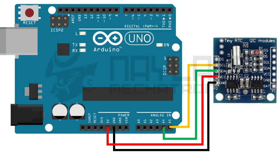 Rtc Ds1307 Restarting When I Disconnect Ground Sensors Arduino Forum