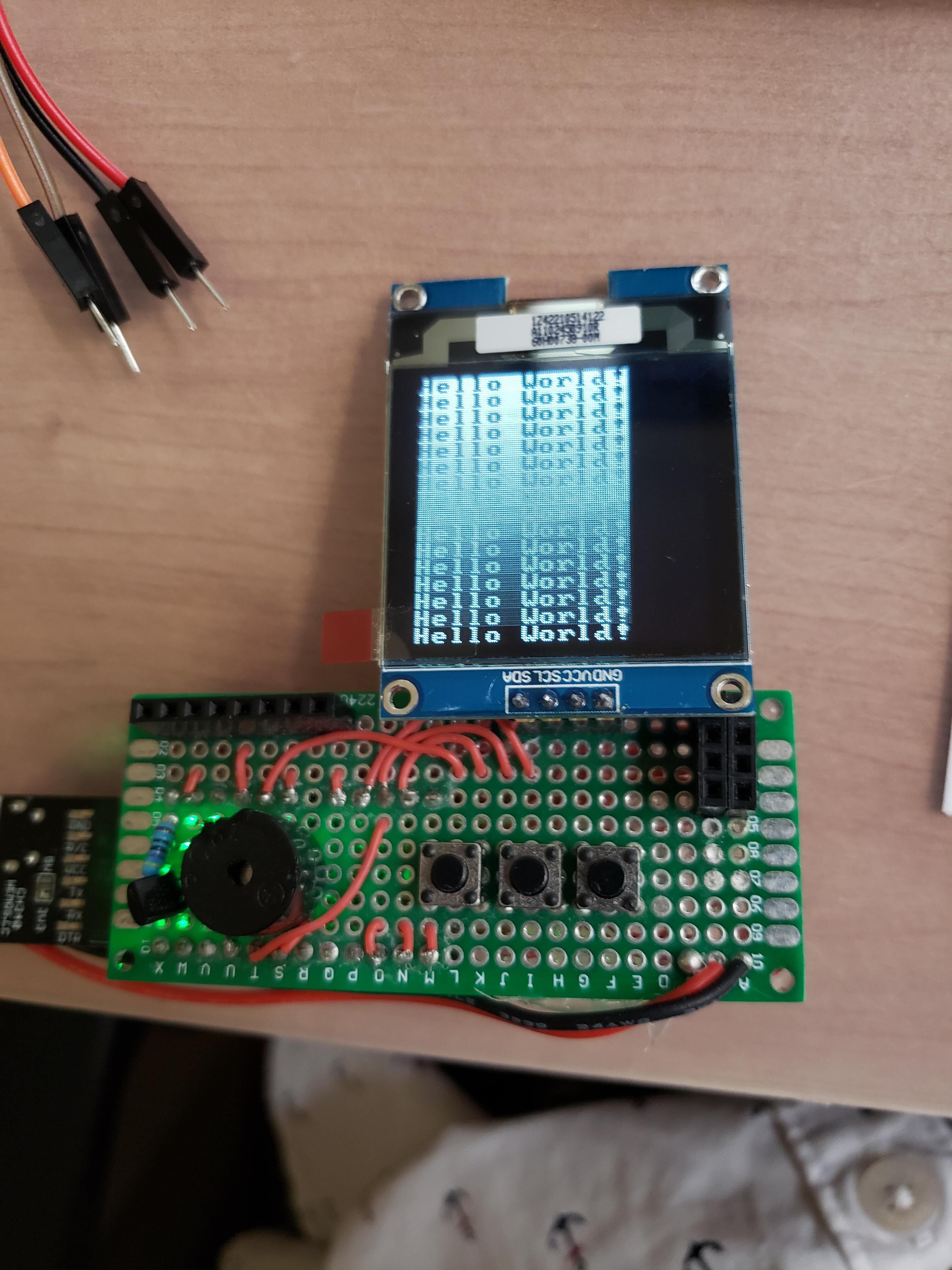 SSD1327 128x128 I2C library - Displays - Arduino Forum