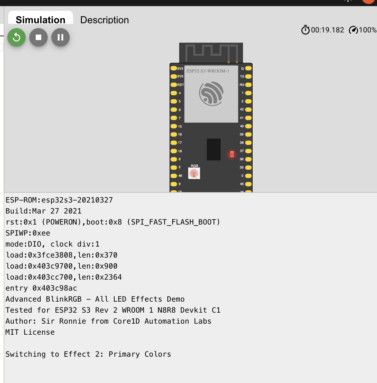 ESP32 S3 BlinkRGB.ino Advanced Example Sketch - Showcase - Arduino Forum
