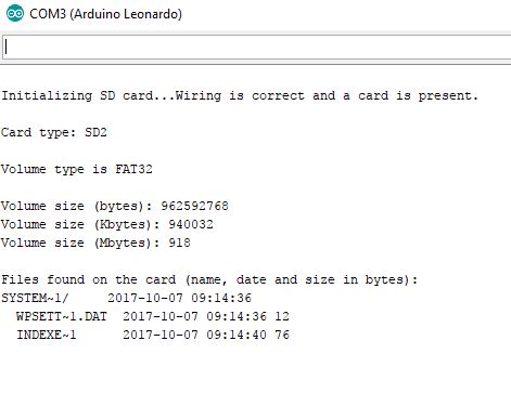 [SOLUCIONADO] Problema con modulo microSD y Arduino Leonardo - Español - Arduino Forum