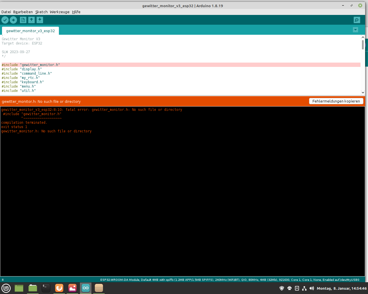 No such file or Direktory+BME280 - Page 3 - Deutsch - Arduino Forum