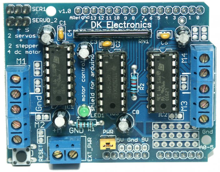 INPUT per motor shield - Generale - Arduino Forum