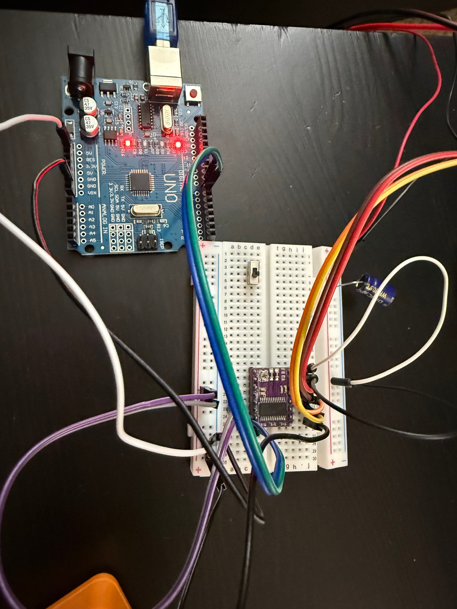 Stepper motor keeps restarting in between - General Guidance - Arduino Forum