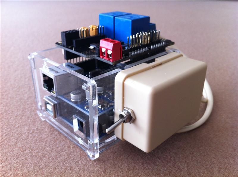 Arduino LAN controlled Phone Switch - Showcase - Arduino Forum