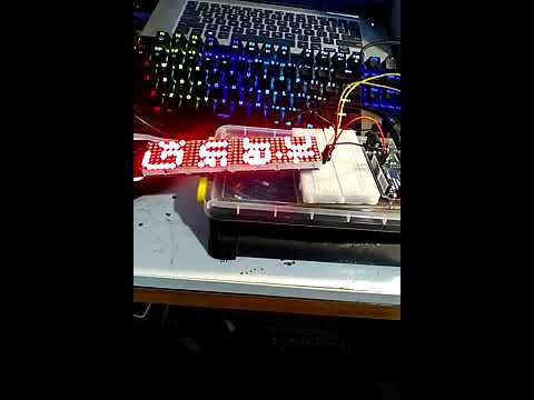 MAX7219 does not scroll (or do other things as expected) - Displays - Arduino Forum