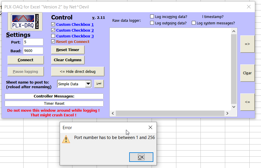 PLX-DAQ version 2 - now with 64 bit support! (and further new features) - Page 30 - Interfacing ...