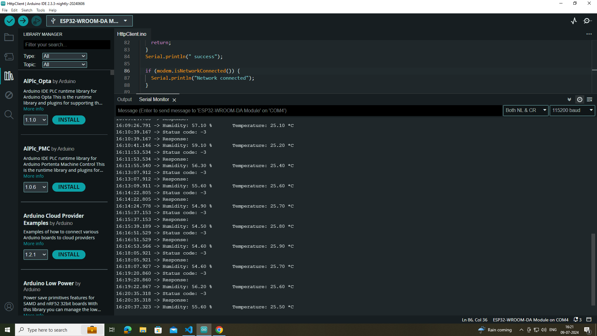 Not able to send data to my server using GSM A7672S - General Discussion - Arduino Forum