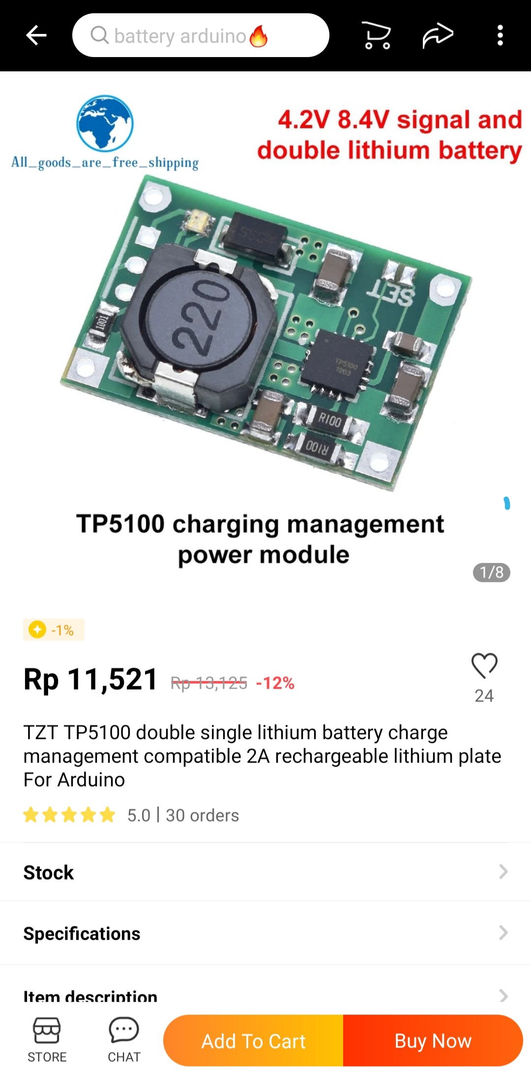 TP5100 Charger module - General Electronics - Arduino Forum