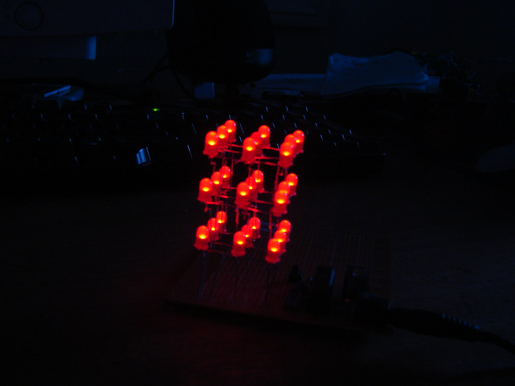 3x3x3 led cube - Interfacing - Arduino Forum