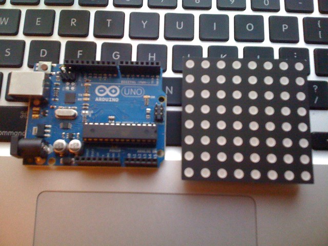 8x8 Matrix (16 Pins) work with Arduino Uno? (Made by SeeedStudio) - LEDs and Multiplexing ...