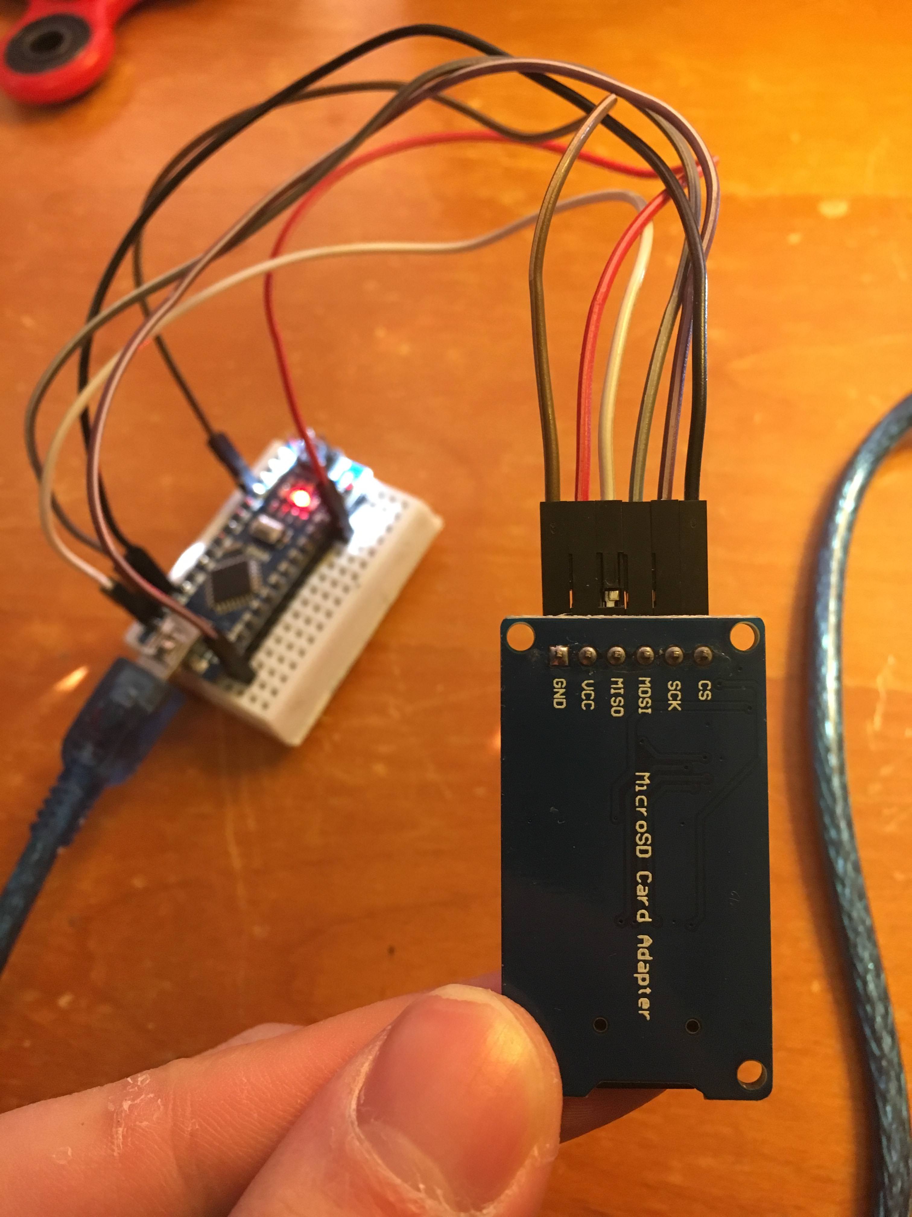 MicroSD Card Adapter errorCode: 0x20, errorData: 0x0 - Storage - Arduino Forum