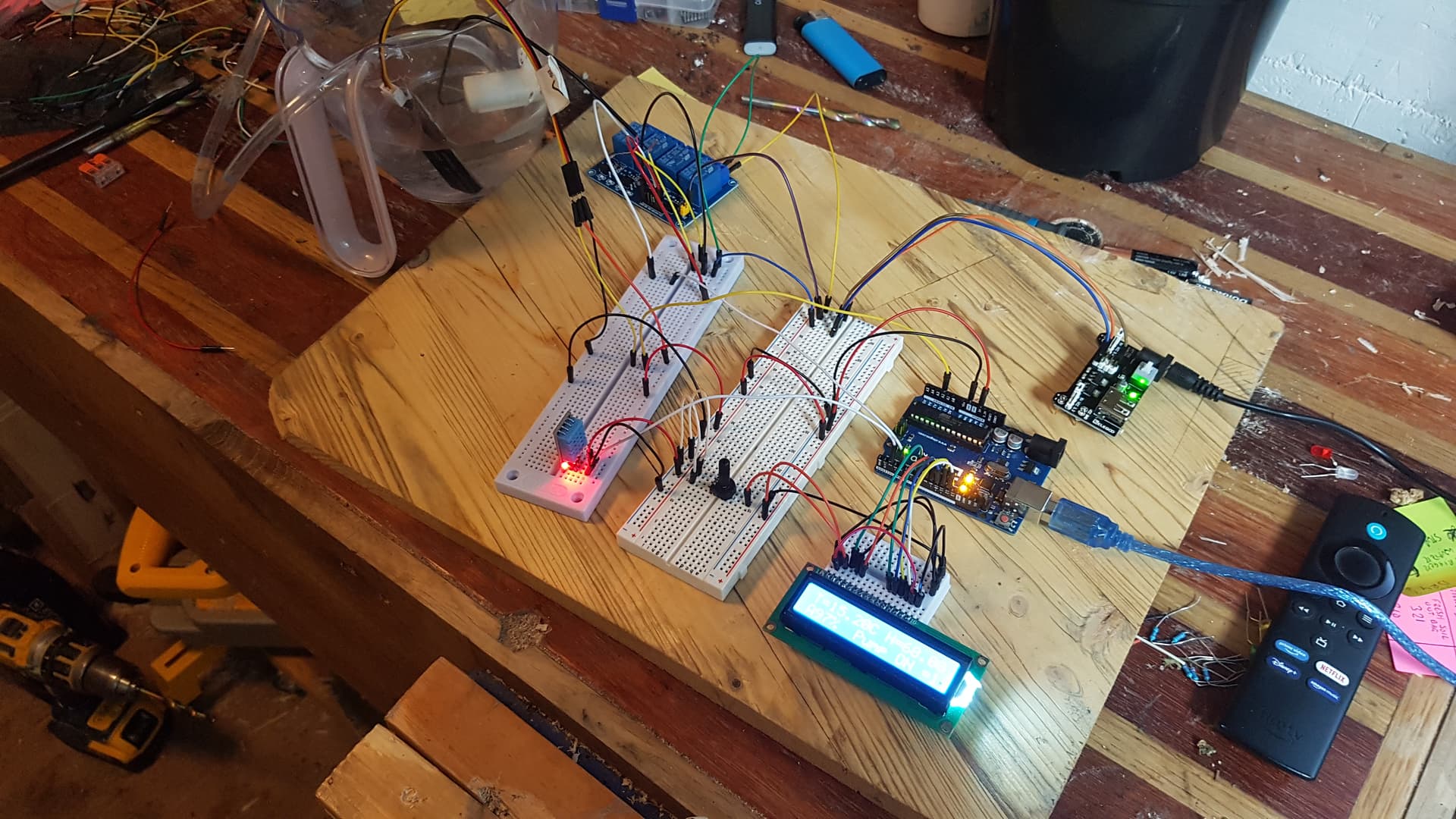 LCD Screen / Relay Module with water pump - Programming - Arduino Forum