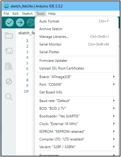 Which board for ATMEGA328P? - IDE 2.x - Arduino Forum