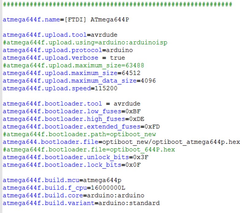Atmega644 And Ftdi Upload Ide 1x Arduino Forum 