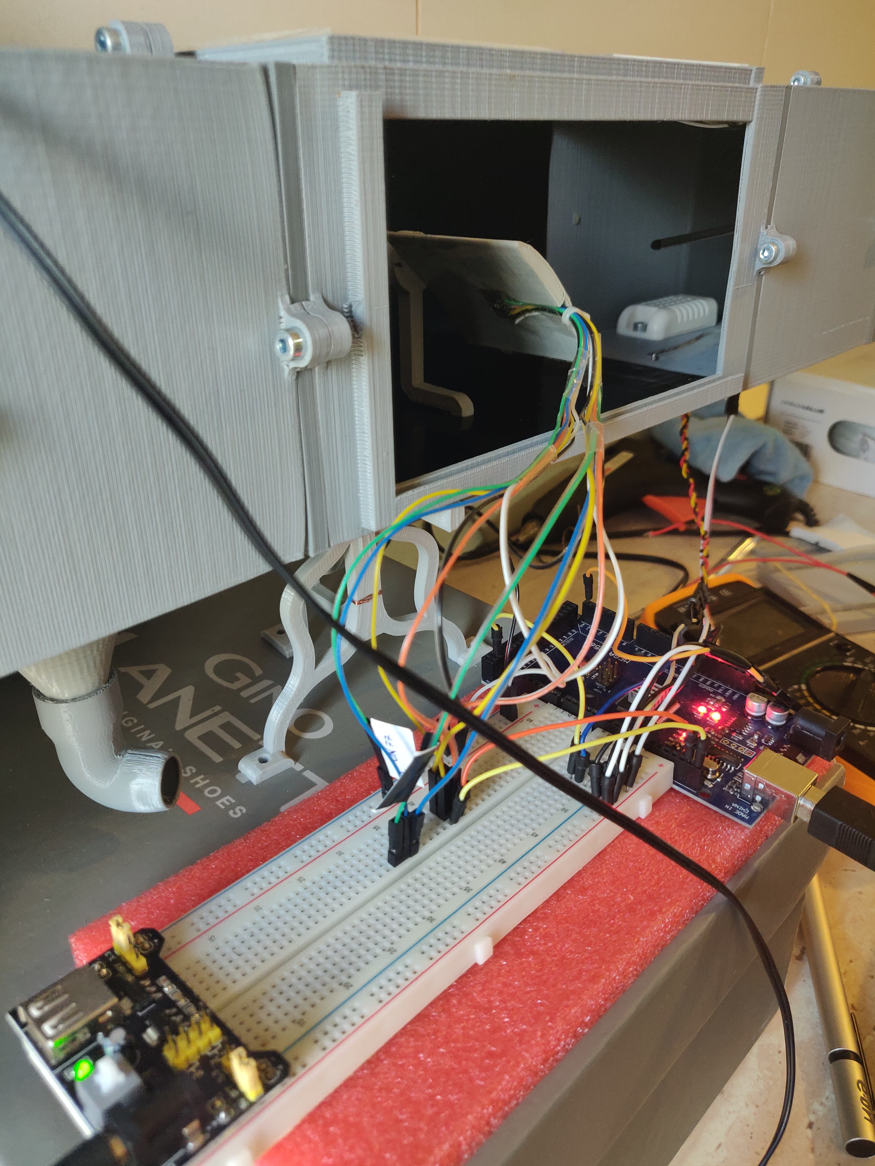 3D printed Wind Tunnel with Arduino sensors - measurement problems ...