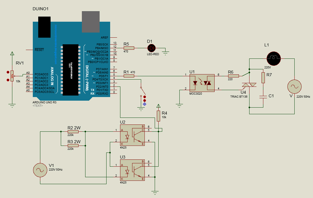 SCR por control de fase BIEN, hasta que se añade una sonda DS18B20 ...