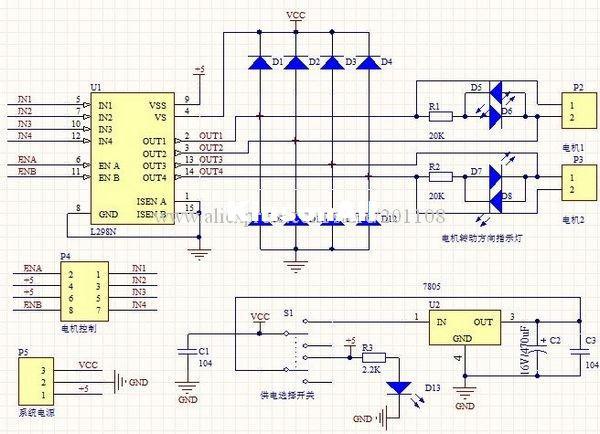 Puente H con chip L298N + arduino + voltaje externo Dudas sobre conexiones - Hardware - Arduino ...