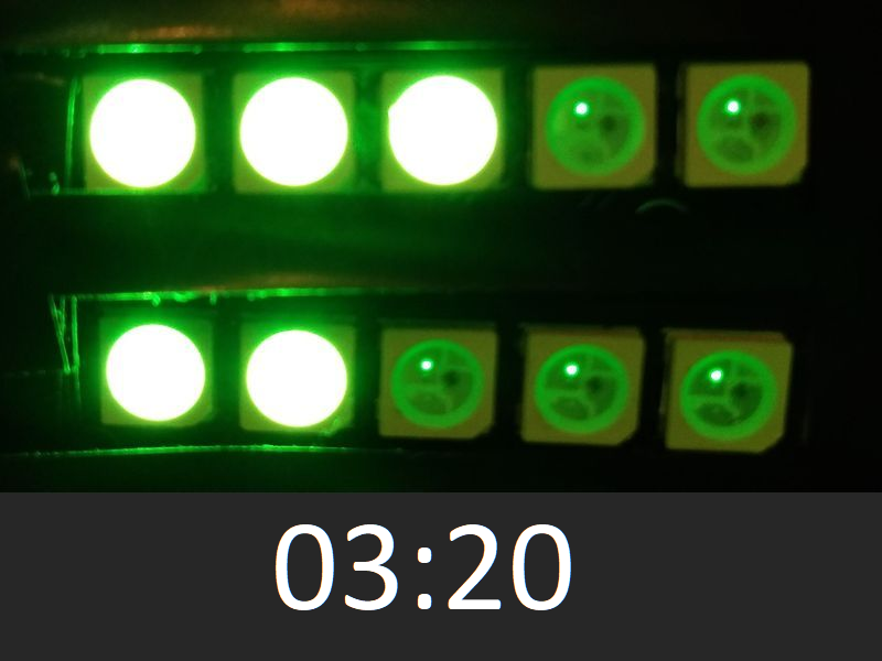 Simple 10 LED Clock - LEDs and Multiplexing - Arduino Forum