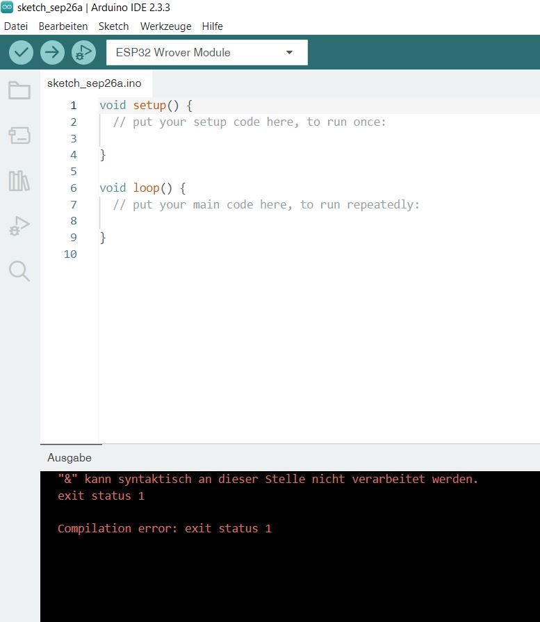 Fehler beim Deinstallieren - Deutsch - Arduino Forum