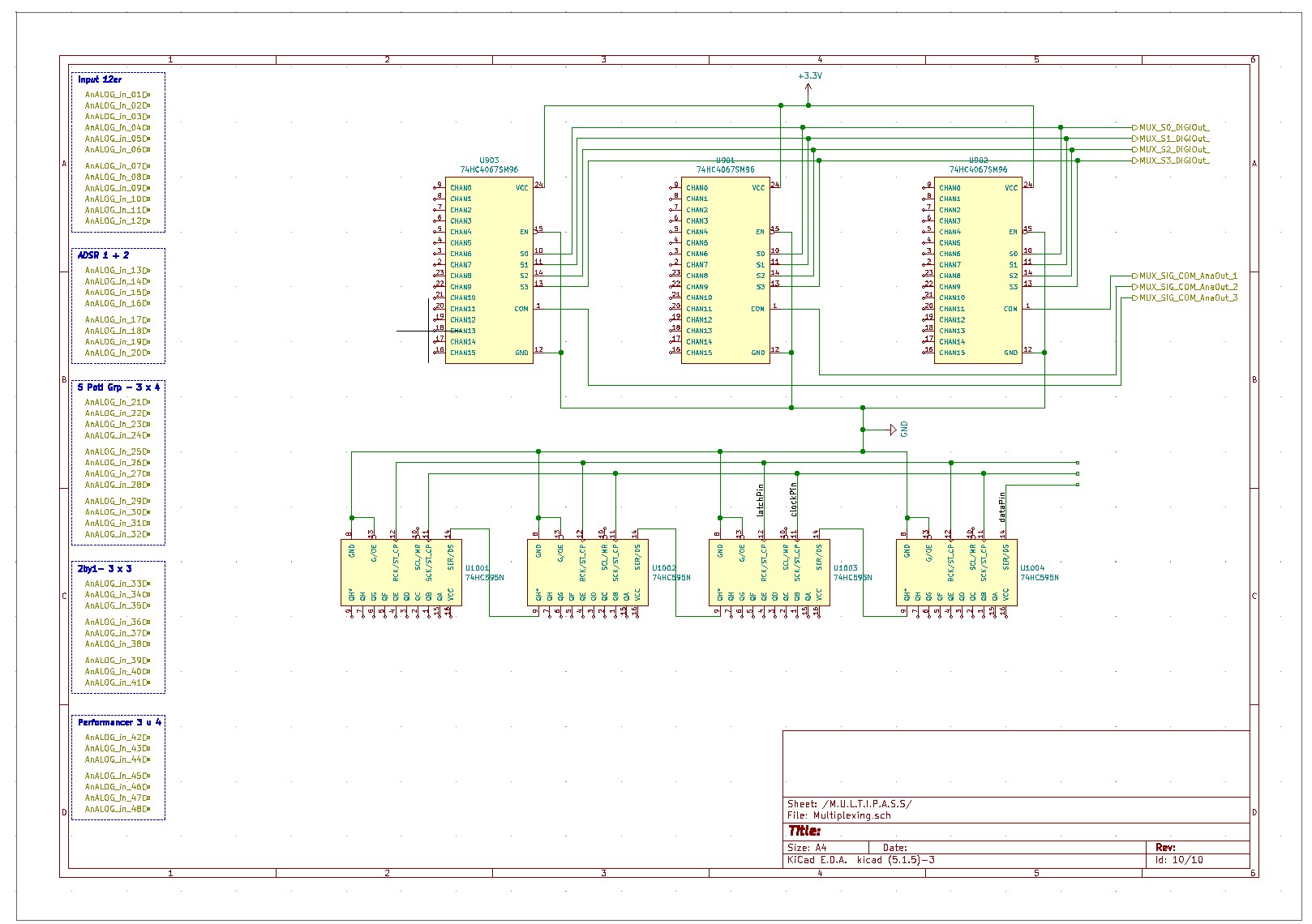 Multiplexer und Shiftregister - Deutsch - Arduino Forum