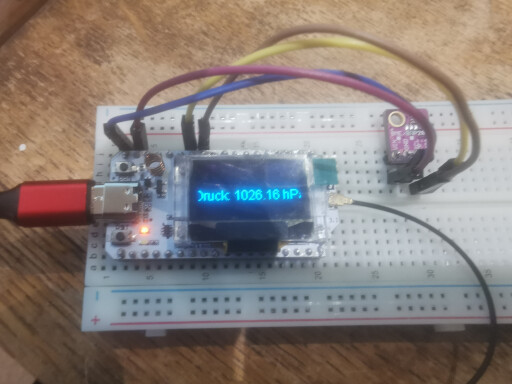 Helltec ESP32 V3 und BMP180 - Deutsch - Arduino Forum