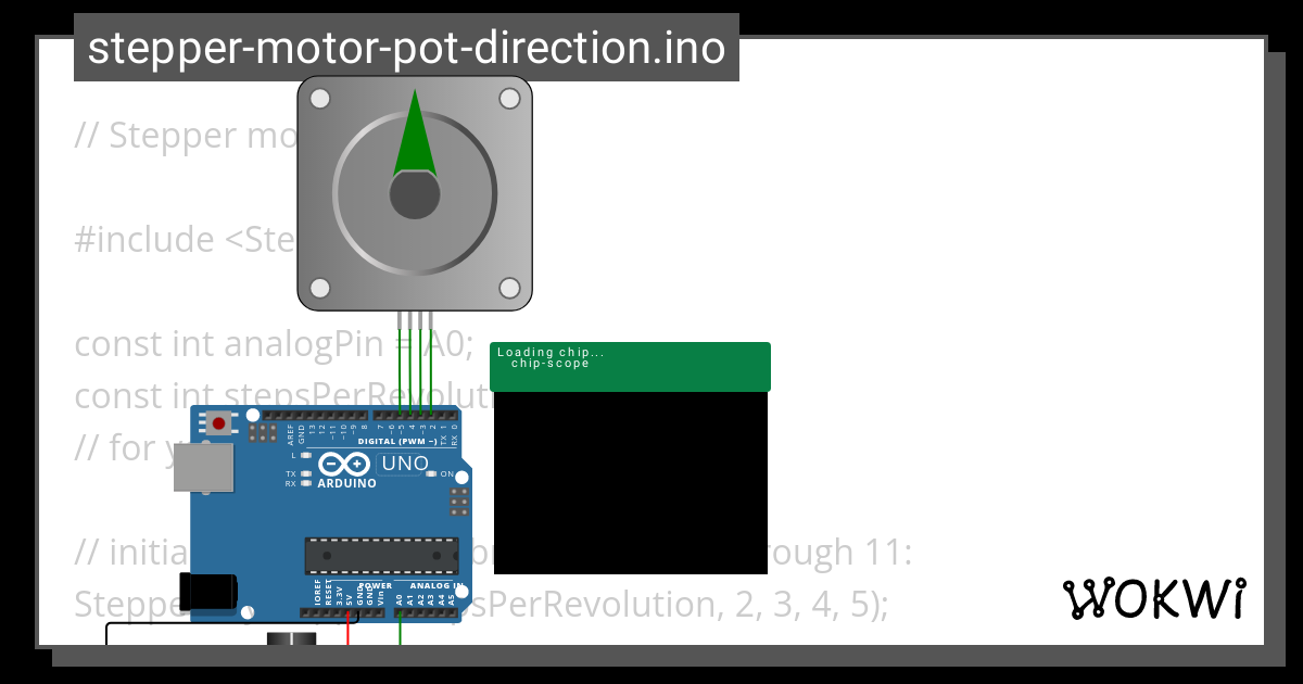 Change stepper dir according to predifined analog input value - Programming - Arduino Forum