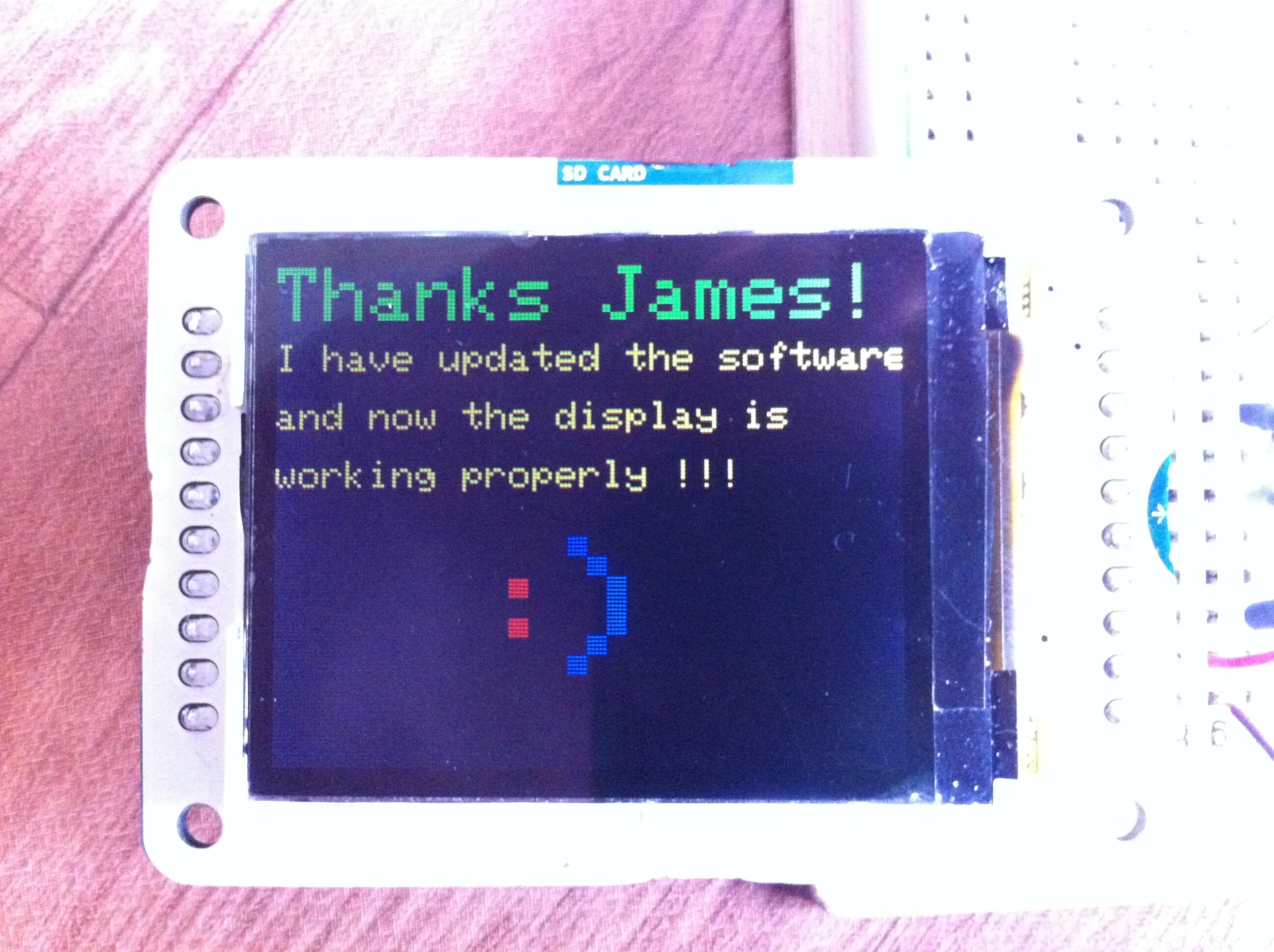TFT 1.77" LCD Display - Displays - Arduino Forum