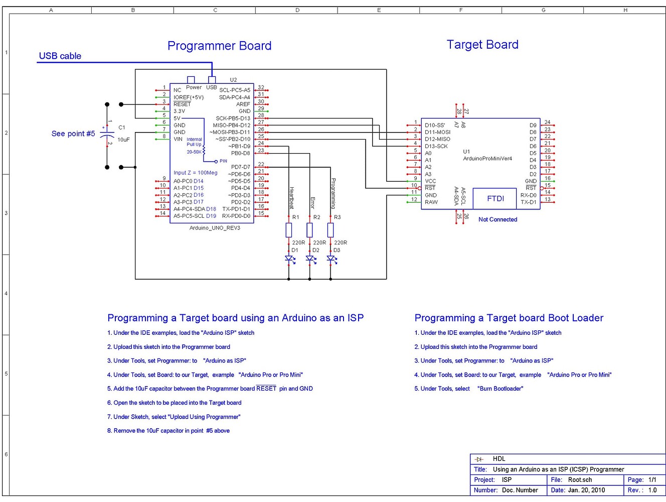 Nano ICSP Upload Issue Using UNO as ISP - Uploading - Arduino Forum