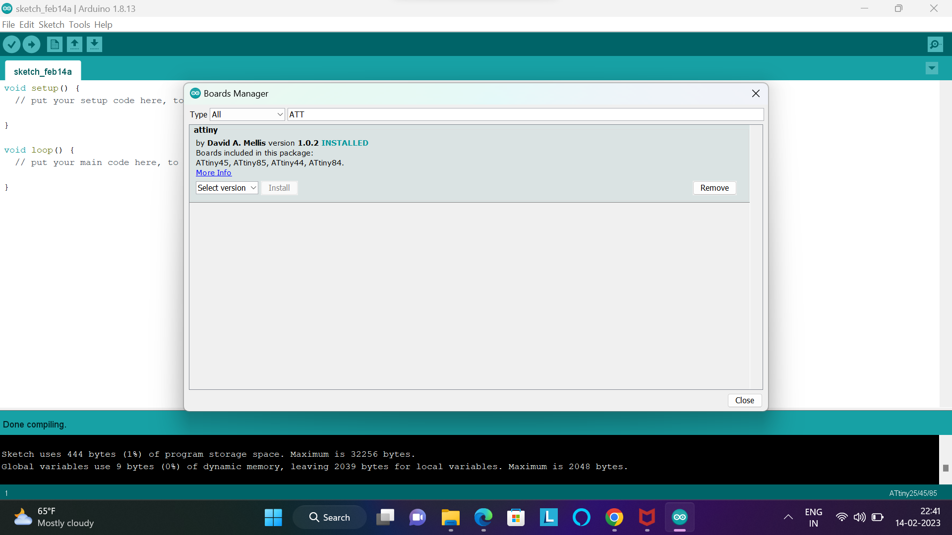 [SOLVED]Compilation error on Atiny 85 + Nrf24l01 - Programming - Arduino Forum